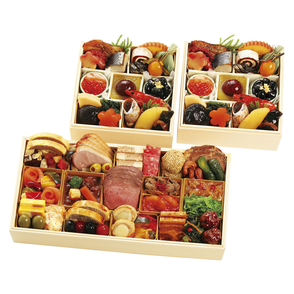 和 1人前二客・洋 一段（E438）＜関東地域お届け＞344389 | 商品詳細 | 高島屋オンラインストア