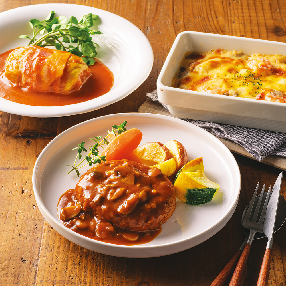 〈RFFF〉海老グラタン＆ハンバーグ・ロールキャベツセット | 商品詳細 | 高島屋オンラインストア