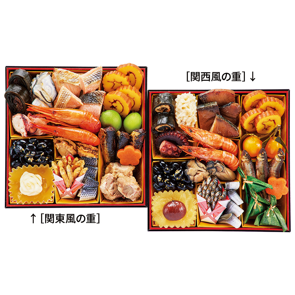 ＜高島屋 東西味くらべおせち＞和 二段重（E146）＜関東地域お届け＞341460 | 商品詳細 | 高島屋オンラインストア