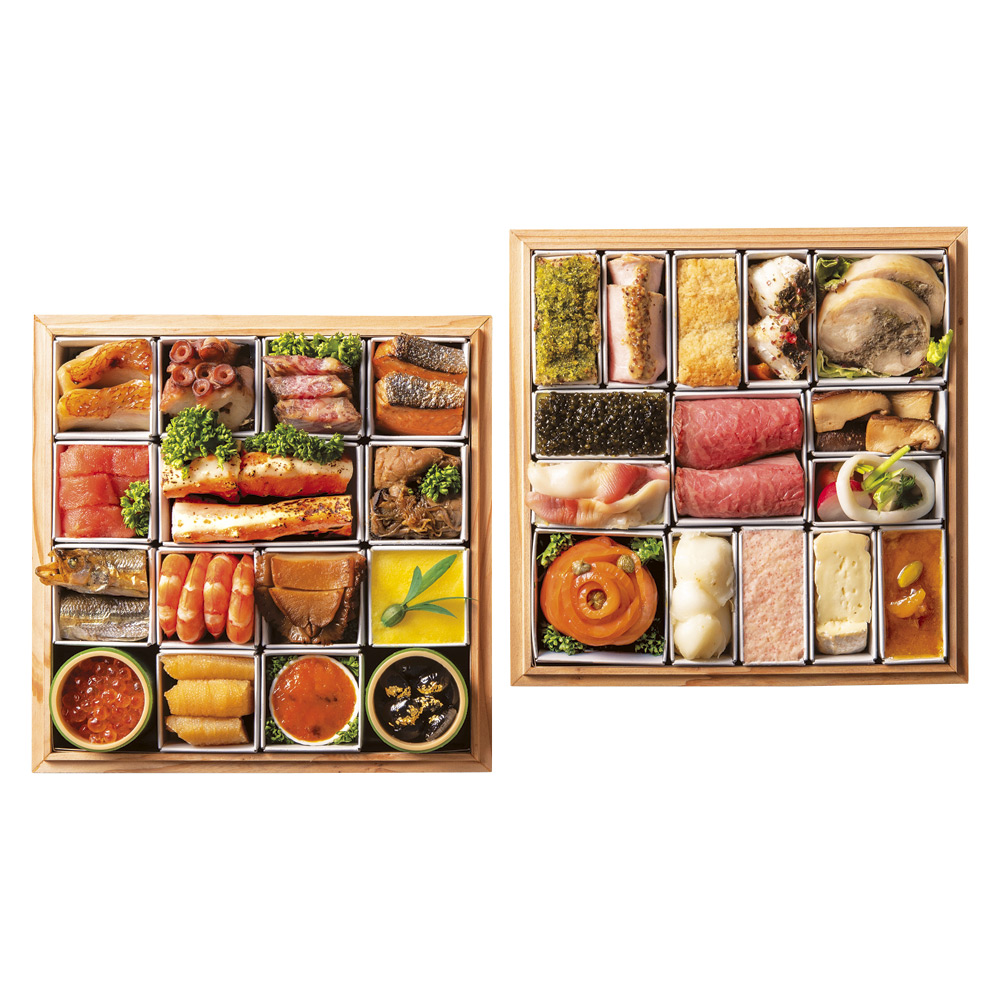 和・洋 二段重（E266）＜関東地域お届け＞342661 | 商品詳細 | 高島屋オンラインストア