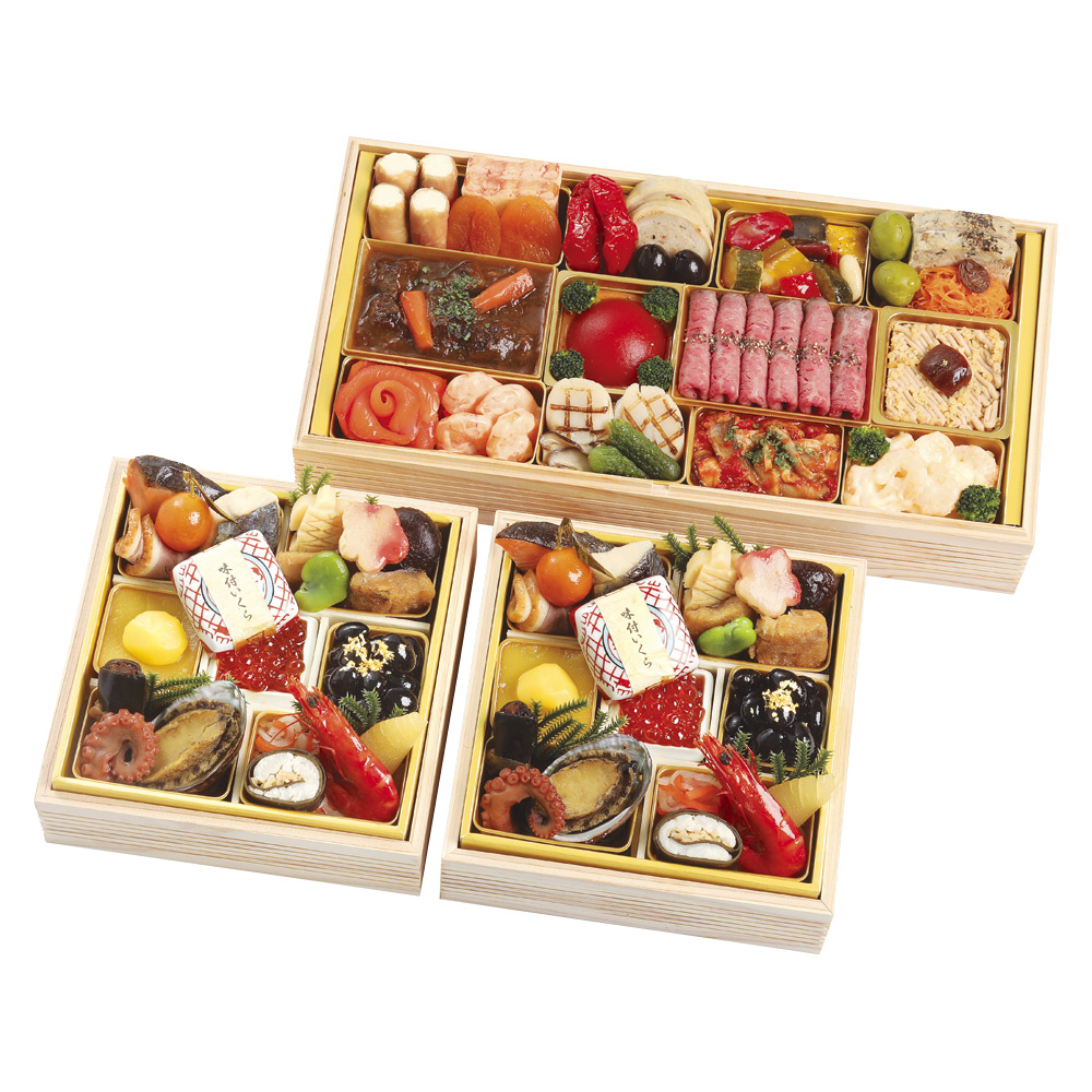 和 1人前二客・洋 一段（E448）＜関東地域お届け＞344486 | 商品詳細 | 高島屋オンラインストア