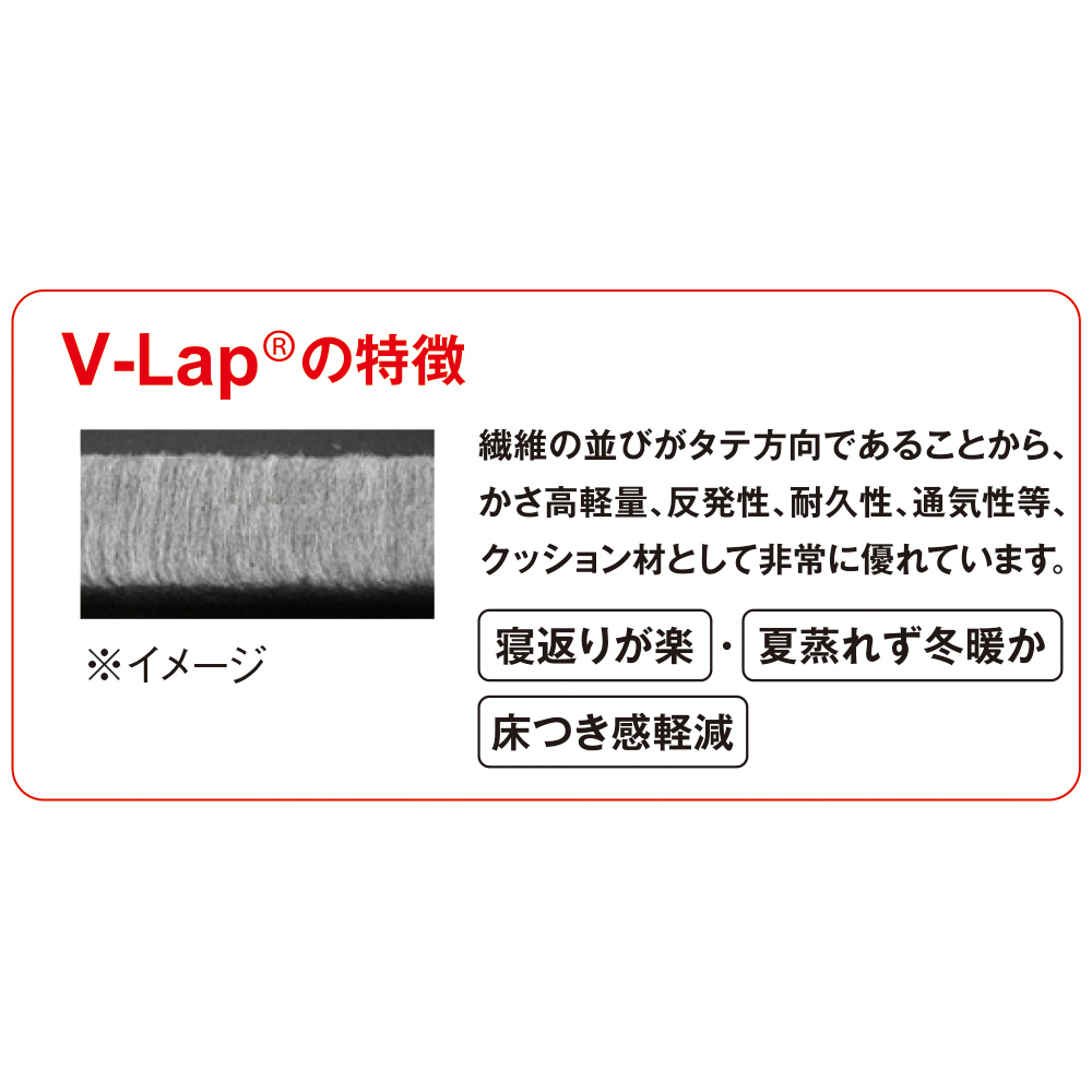 V-Lap（R）使用 3層敷ふとん | 商品詳細 | 高島屋オンラインストア